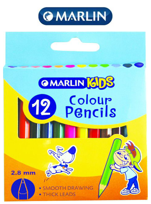 Marlin Kids Colouring Pencils- Dream Stationery